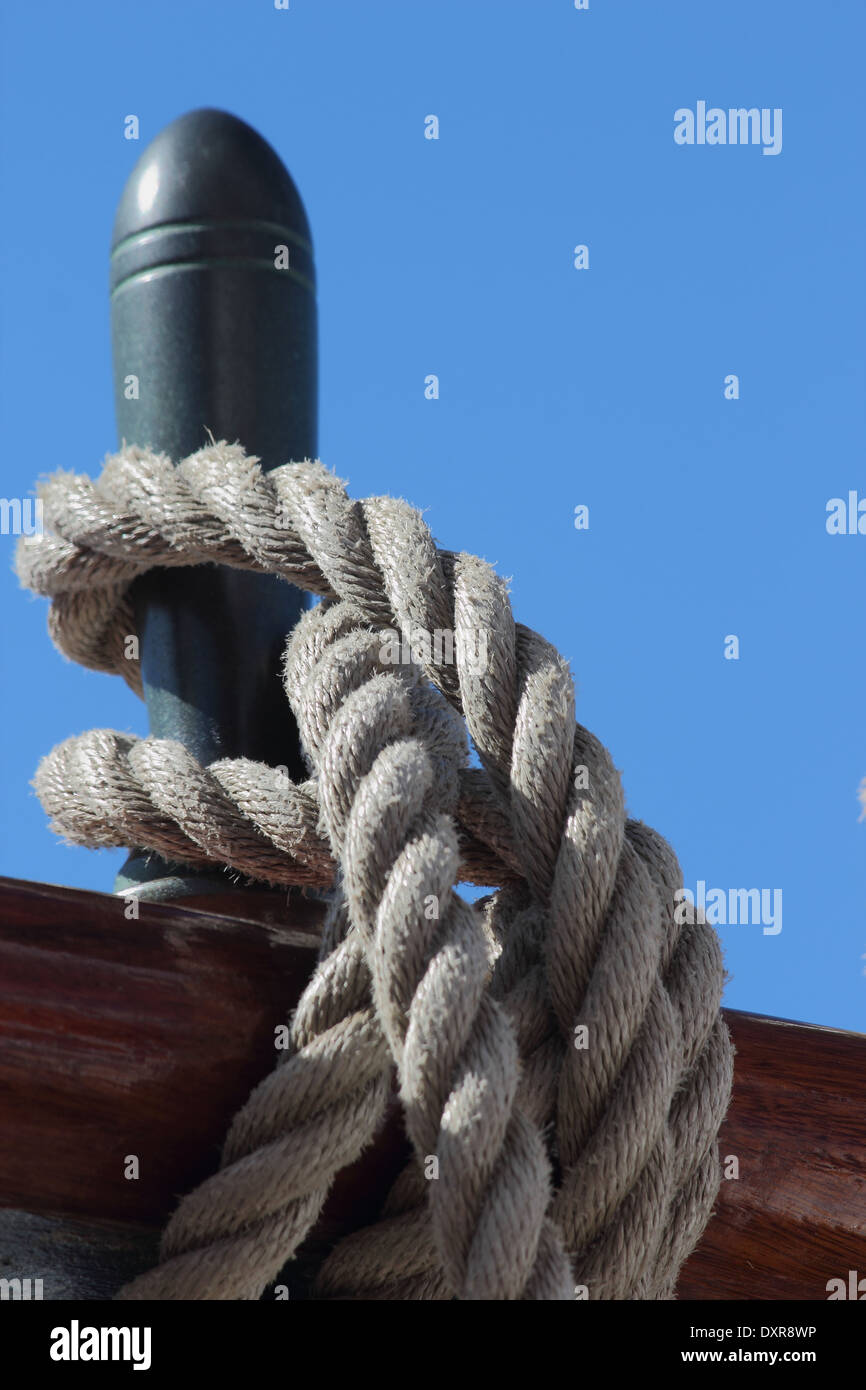 Pin rail detail Stock Photo - Alamy