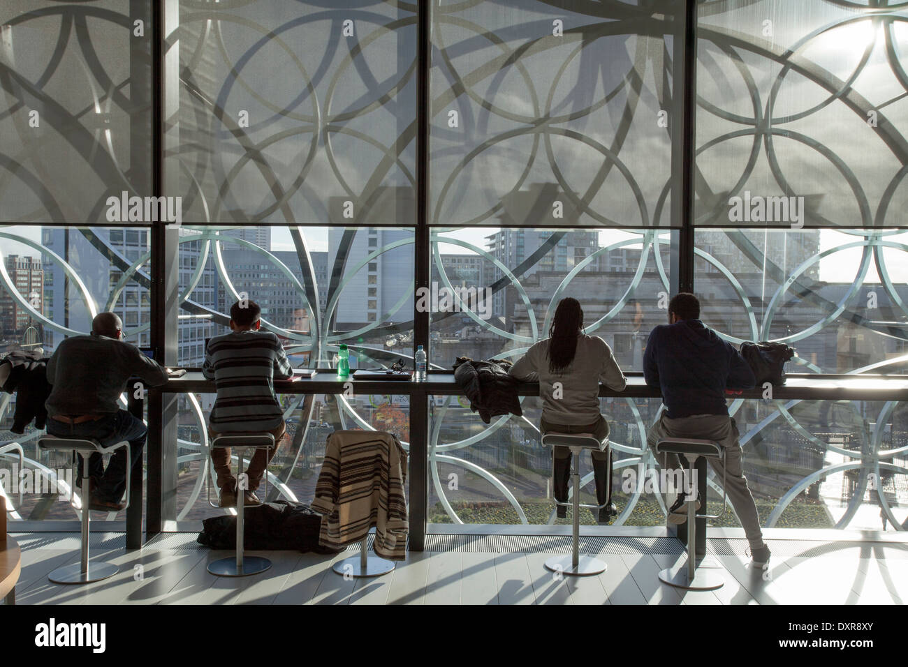 study area in New Birmingham library, england Stock Photo - Alamy