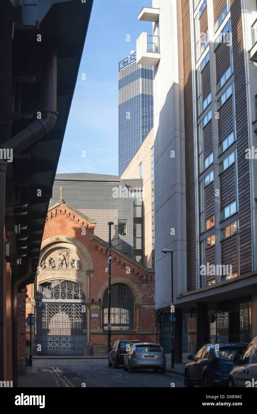 Former entrance to The Fish Market part of the former Smithfield Market ...