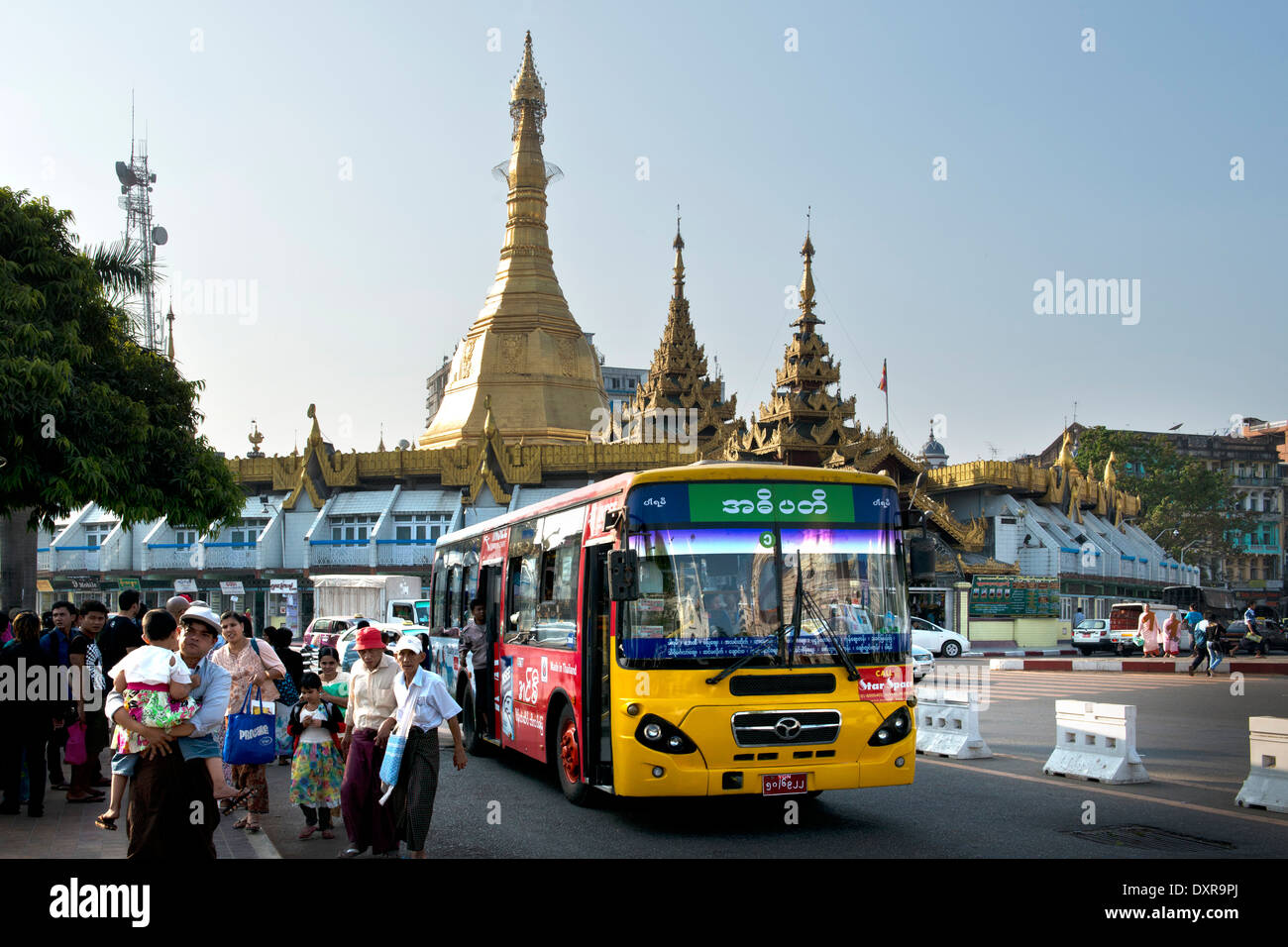 Myanmar, Yangon, Daily life Stock Photo - Alamy