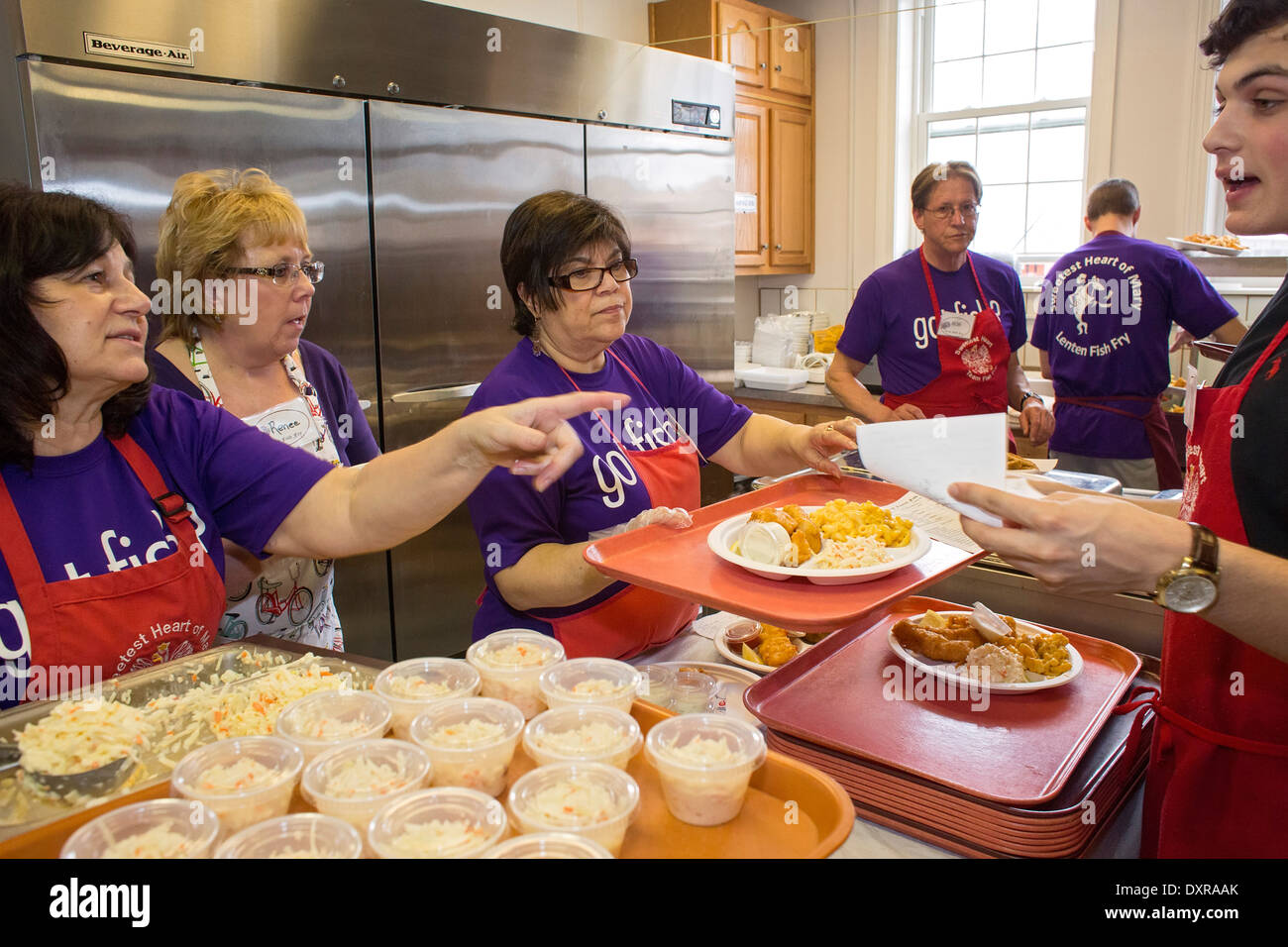 Catholic fish fry hi-res stock photography and images - Alamy