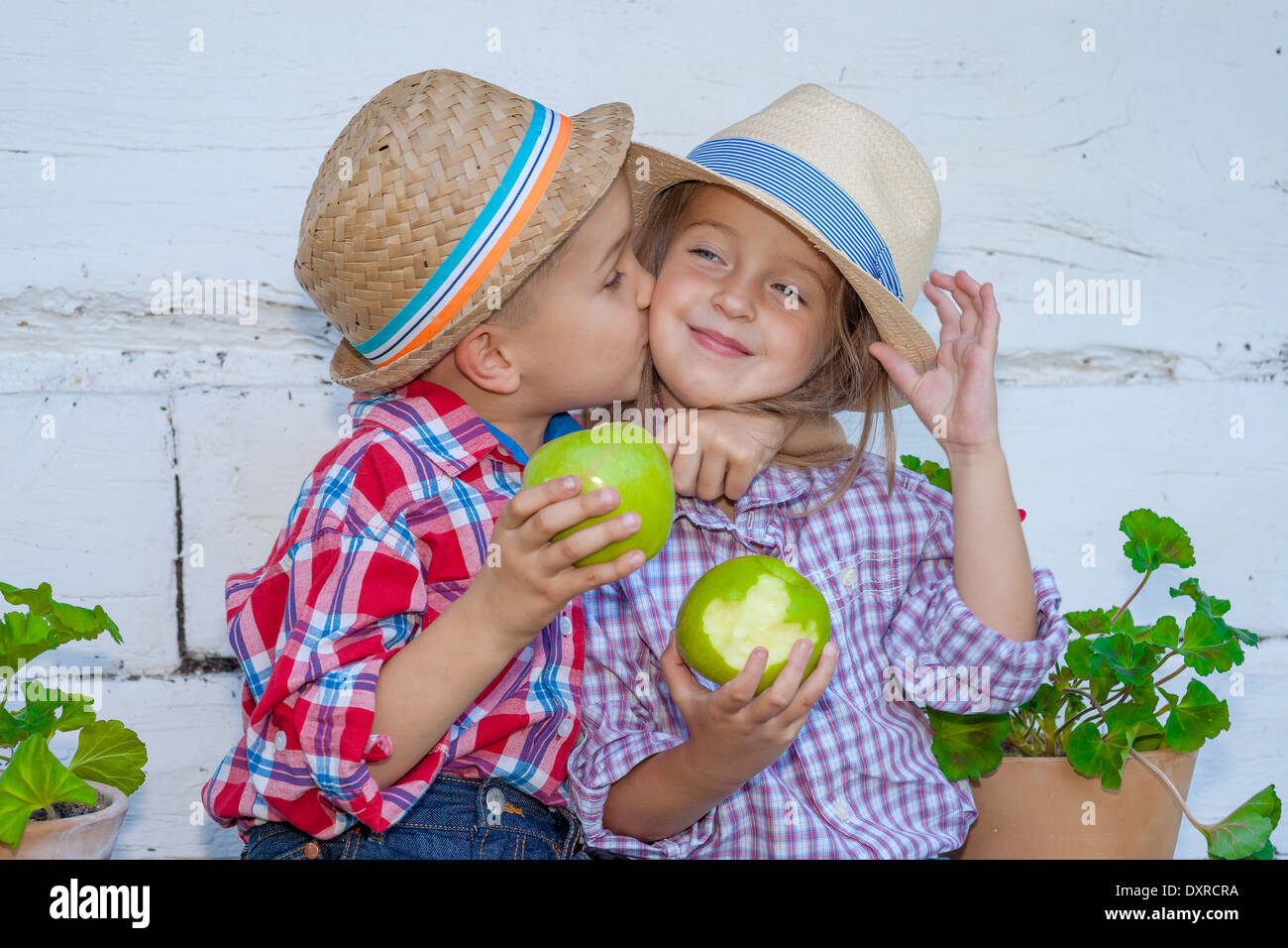 Children Love Couple Stock Photo - Alamy