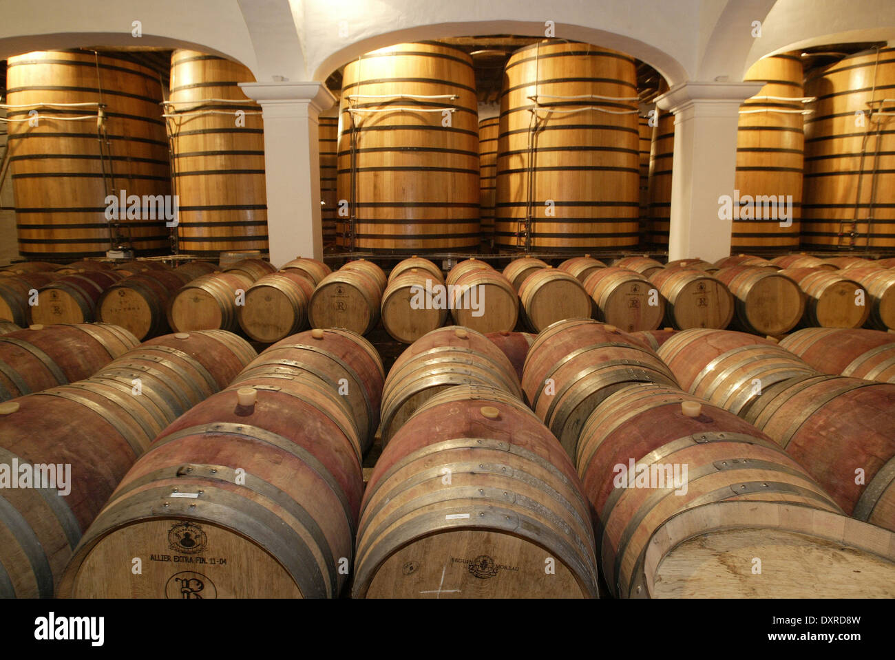 General view of the J Portugal Ramos wine-cellar at Estremoz in ...