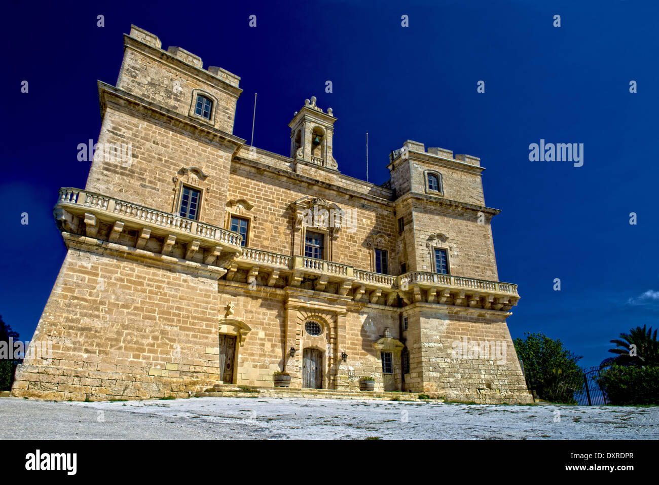 Selmun Palace, Mellieha, Malta Stock Photo - Alamy