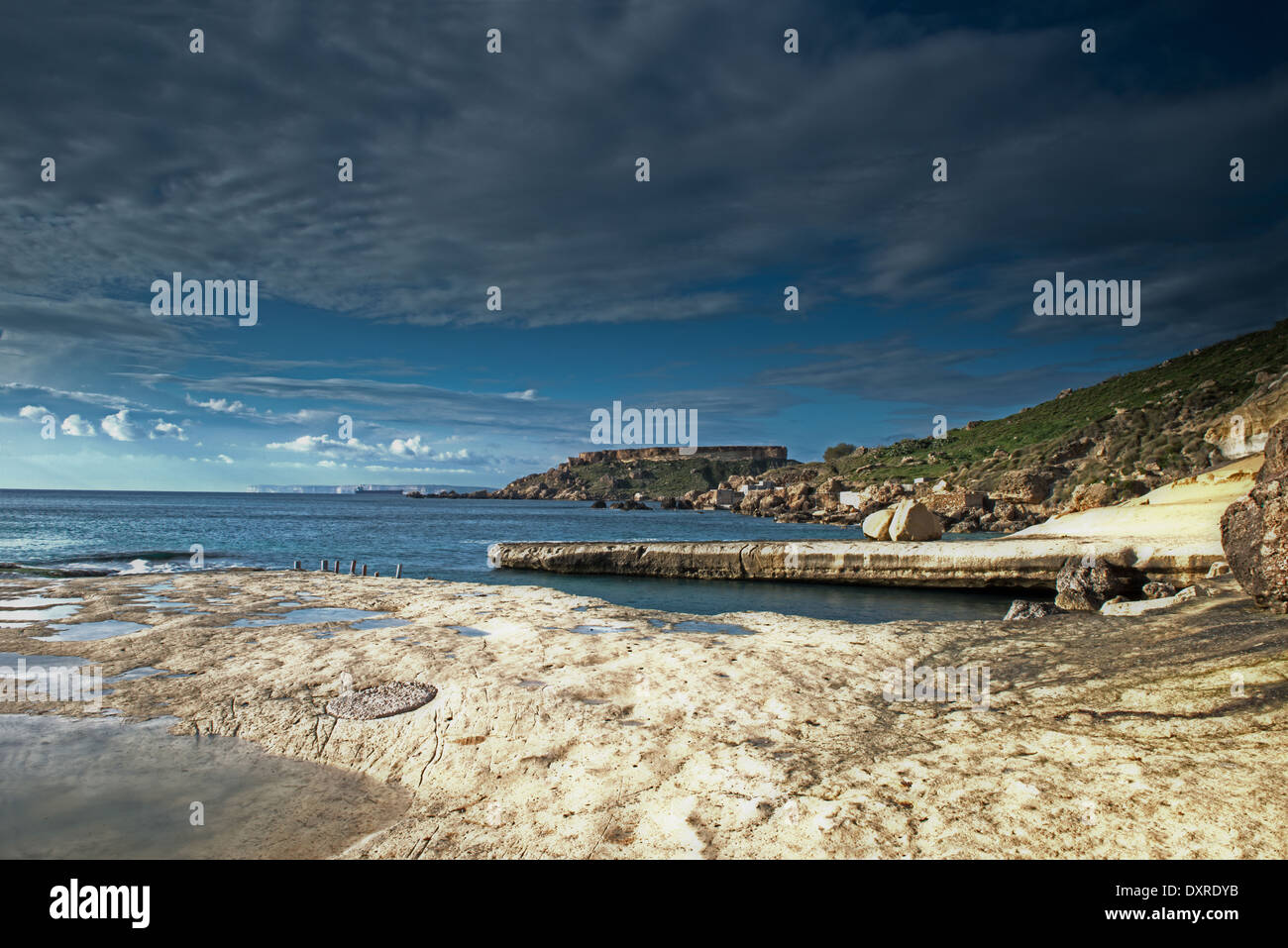 Gnejna Bay, Malta Stock Photo - Alamy