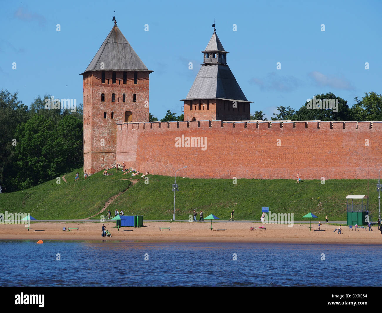 The Kremlin in Veliky Novgorod, Russian Federation Stock Photo - Alamy