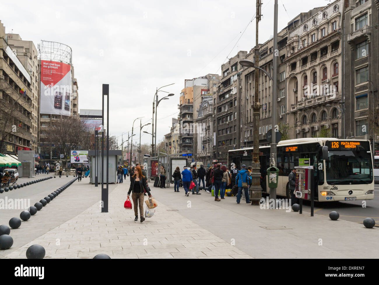 Bucharest romania romana square hi-res stock photography and images - Alamy