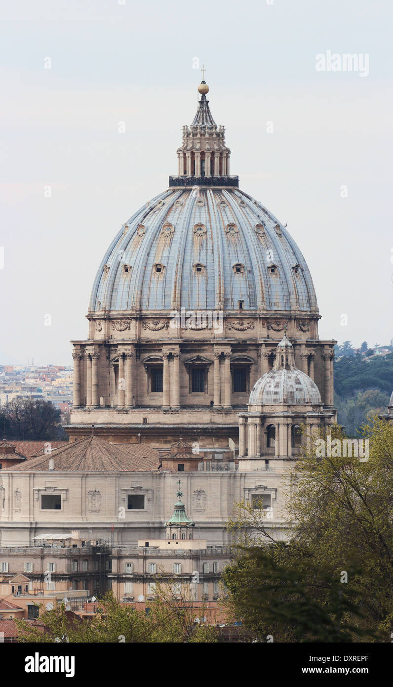 Dome of the Saint Peter Basilica, Vatican City Stock Photo - Alamy