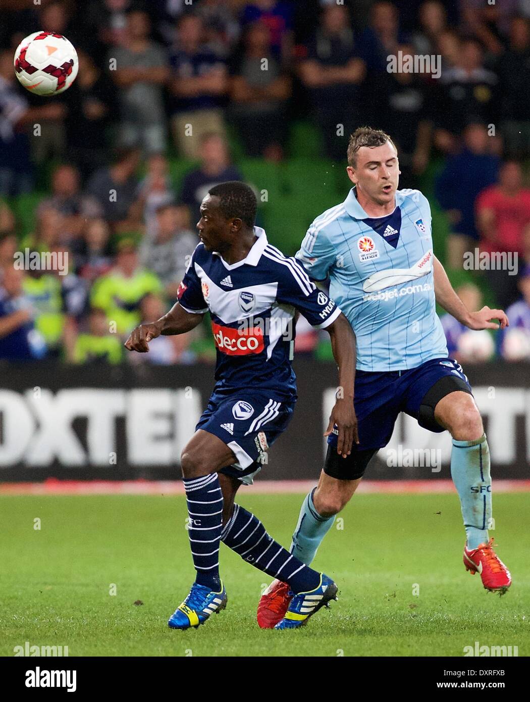 Melbourne, VICTORIA, AUSTRALIA, Australia. 29th Mar, 2014. ADAMA TRAORE ...