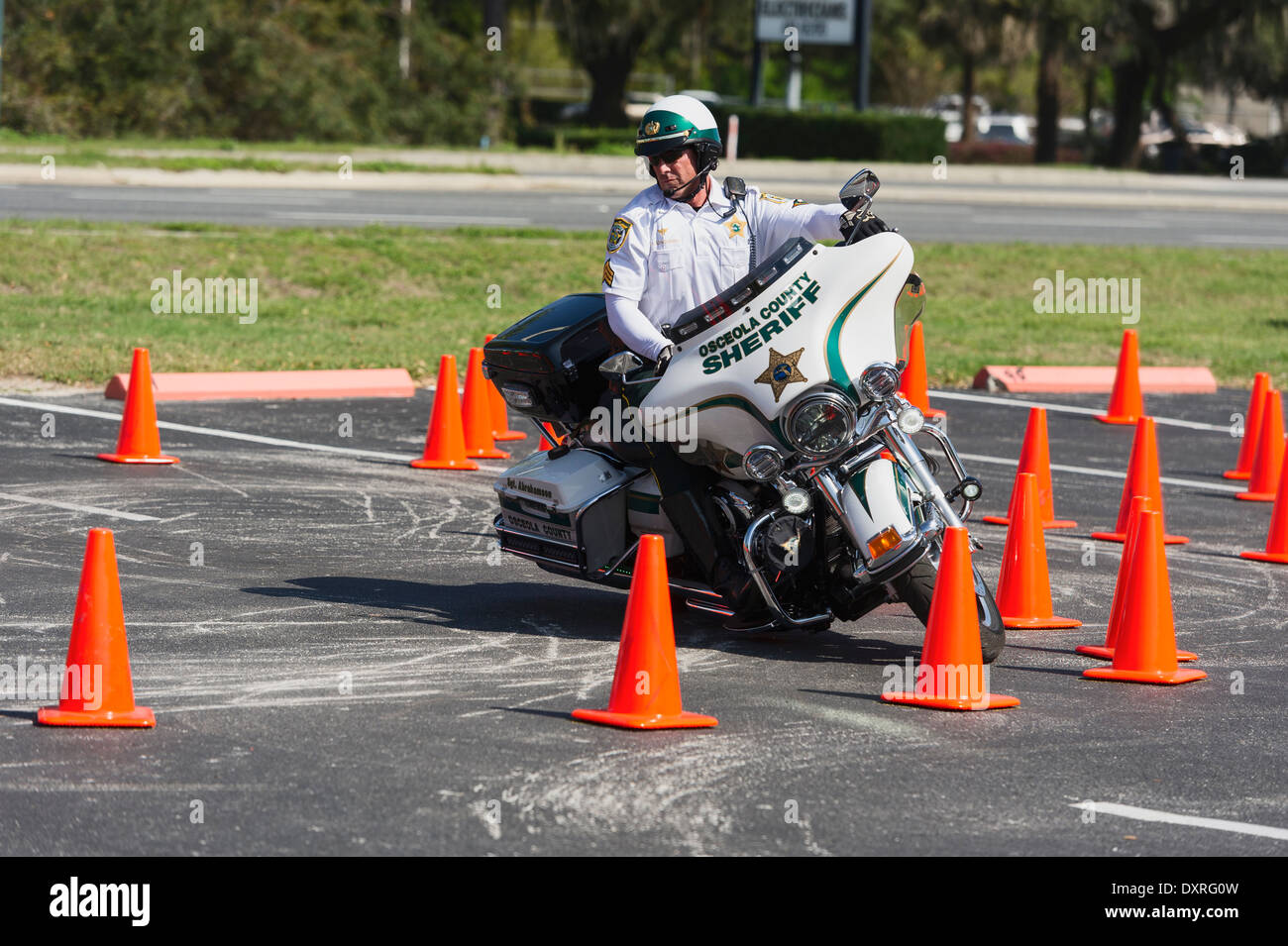 Florida Sheriffs Office at a training course on Harley Davidson ...