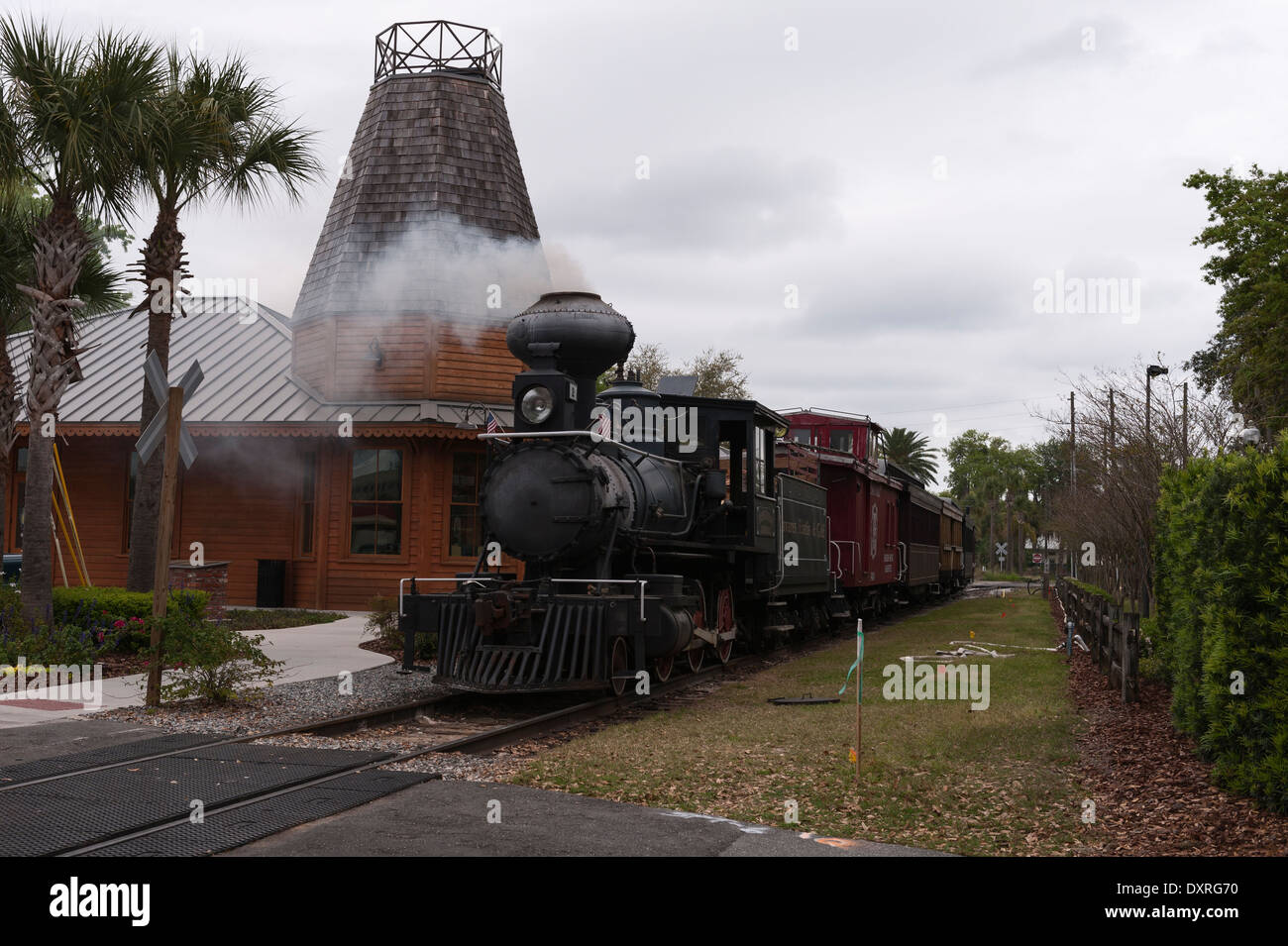 Locomotive Wood burning Steam Train located in Tavares, Florida and ...
