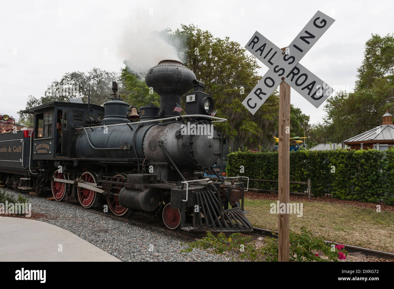 Locomotive Wood burning Steam Train located in Tavares, Florida and ...