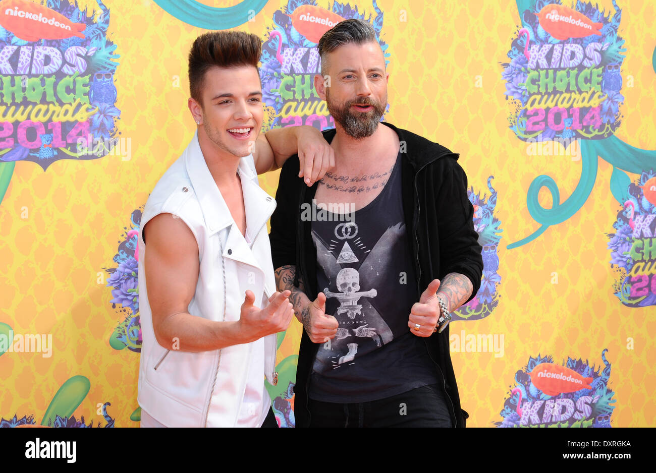 March 29, 2014 - Los Angeles, California, U.S. - Luca Hanni attending ...