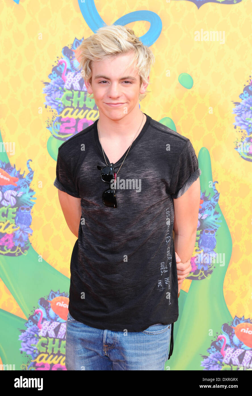 Los Angeles, California, USA. 29th Mar, 2014. Ross Lynch attending the ...