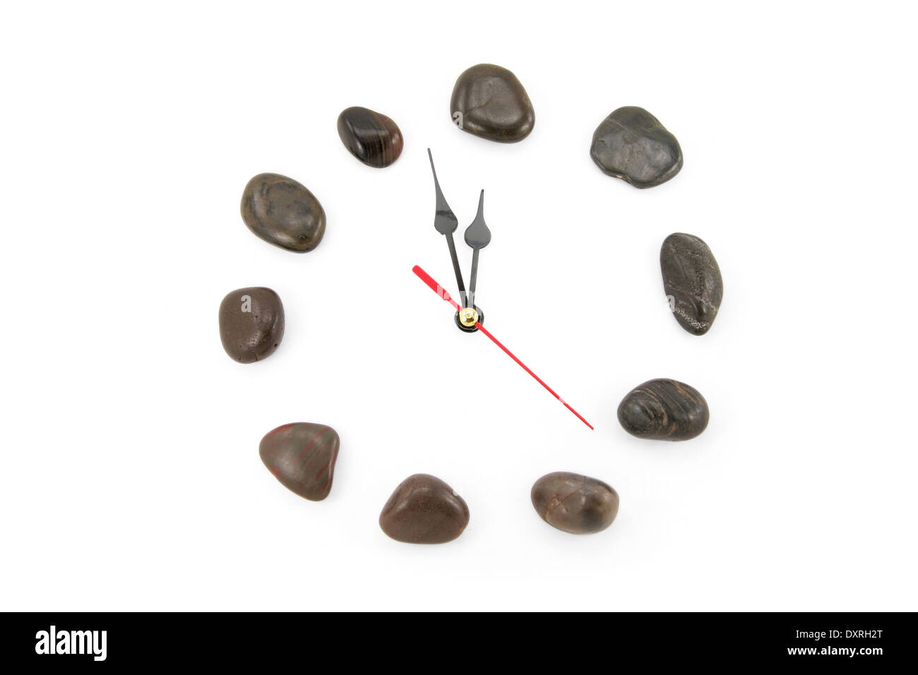stone clockface, concept of time Stock Photo - Alamy