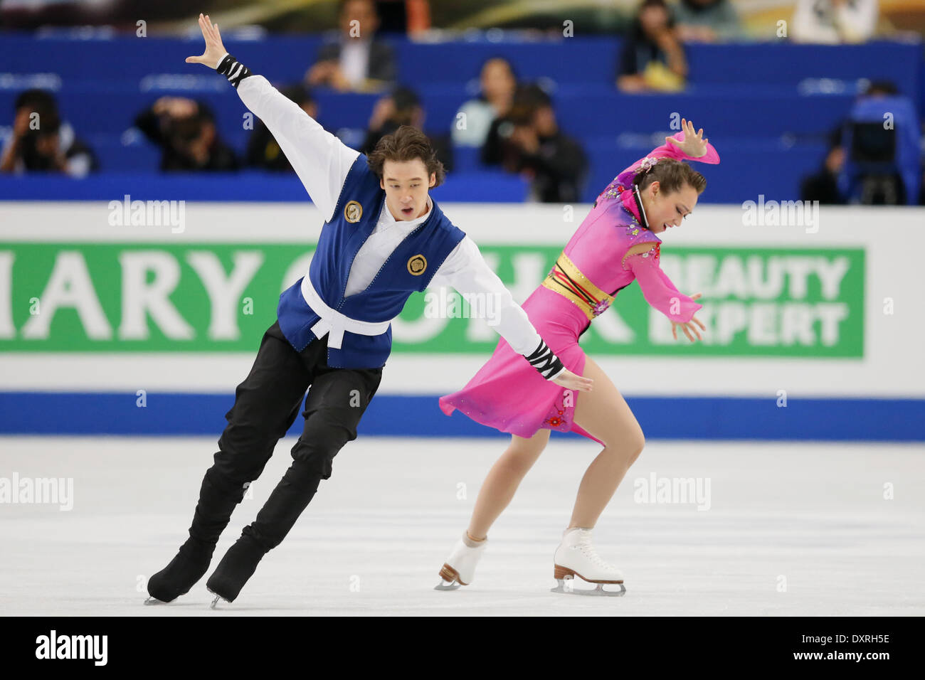Saitama, Japan. 28th Mar, 2014. Cathy Reed & Chris Reed (JPN), March 28 ...
