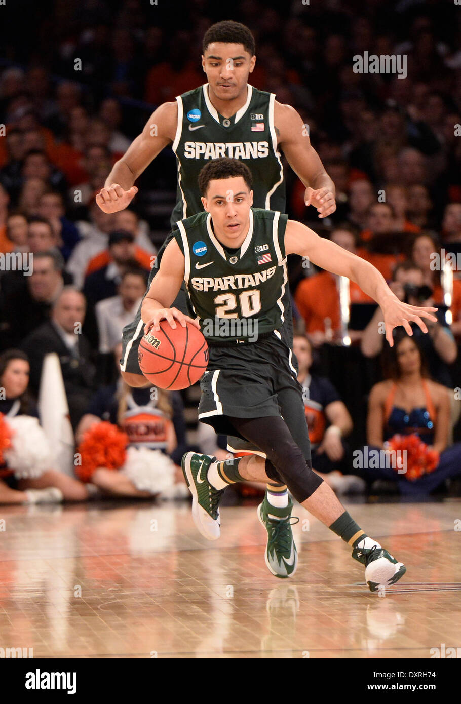 New York City, NY, USA. 28th Mar, 2014. Friday March 28, 2014: Michigan ...