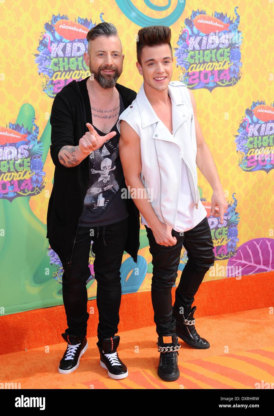 Luca Hanni at arrivals for 27th Annual Nickelodeon Kids' Choice Awards ...