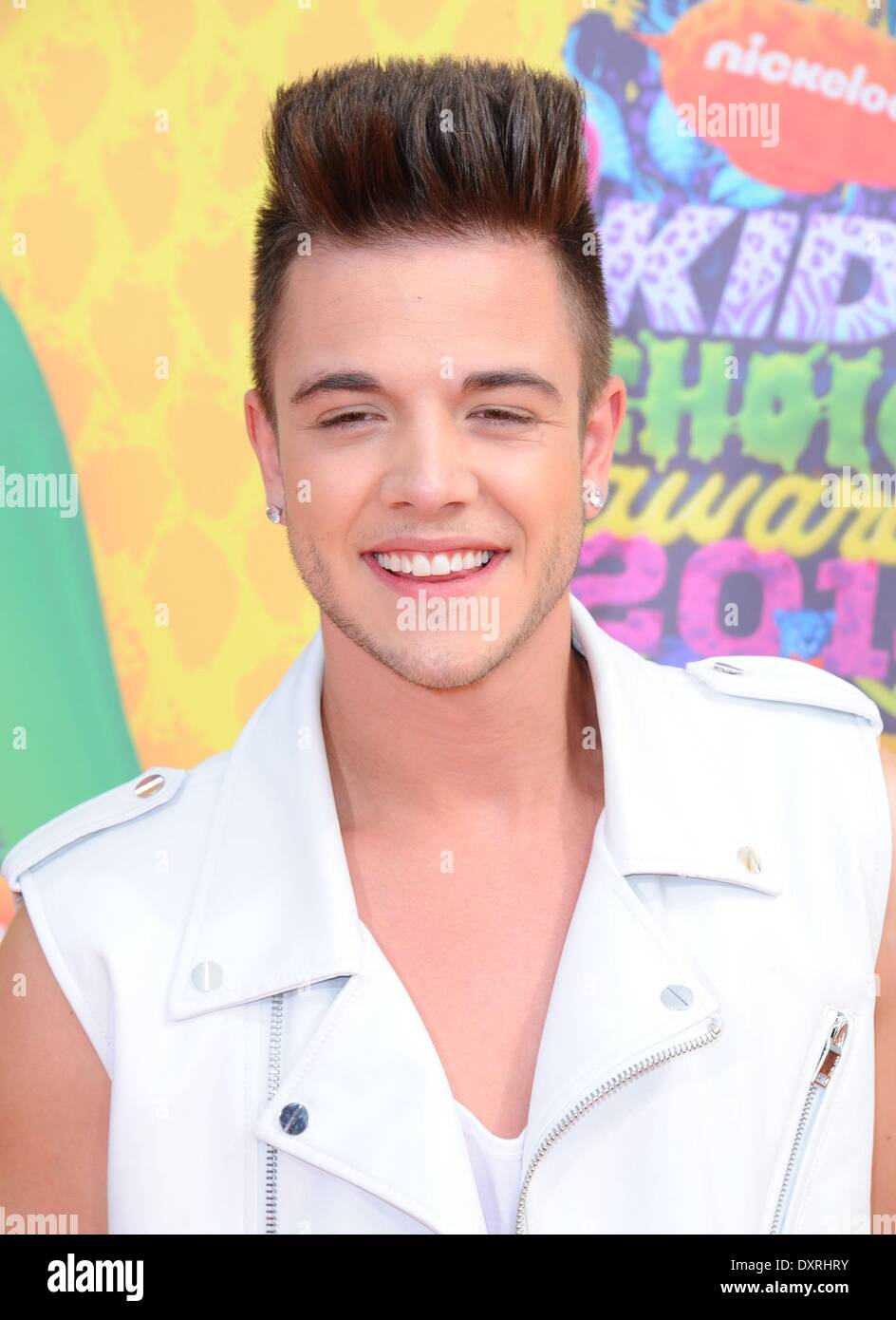 Luca Hanni at arrivals for 27th Annual Nickelodeon Kids' Choice Awards ...