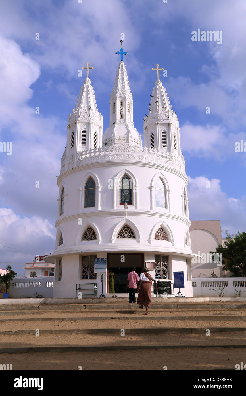 apparition site Vailankanni, Nagapattinam district, Tamil Nadu, India ...