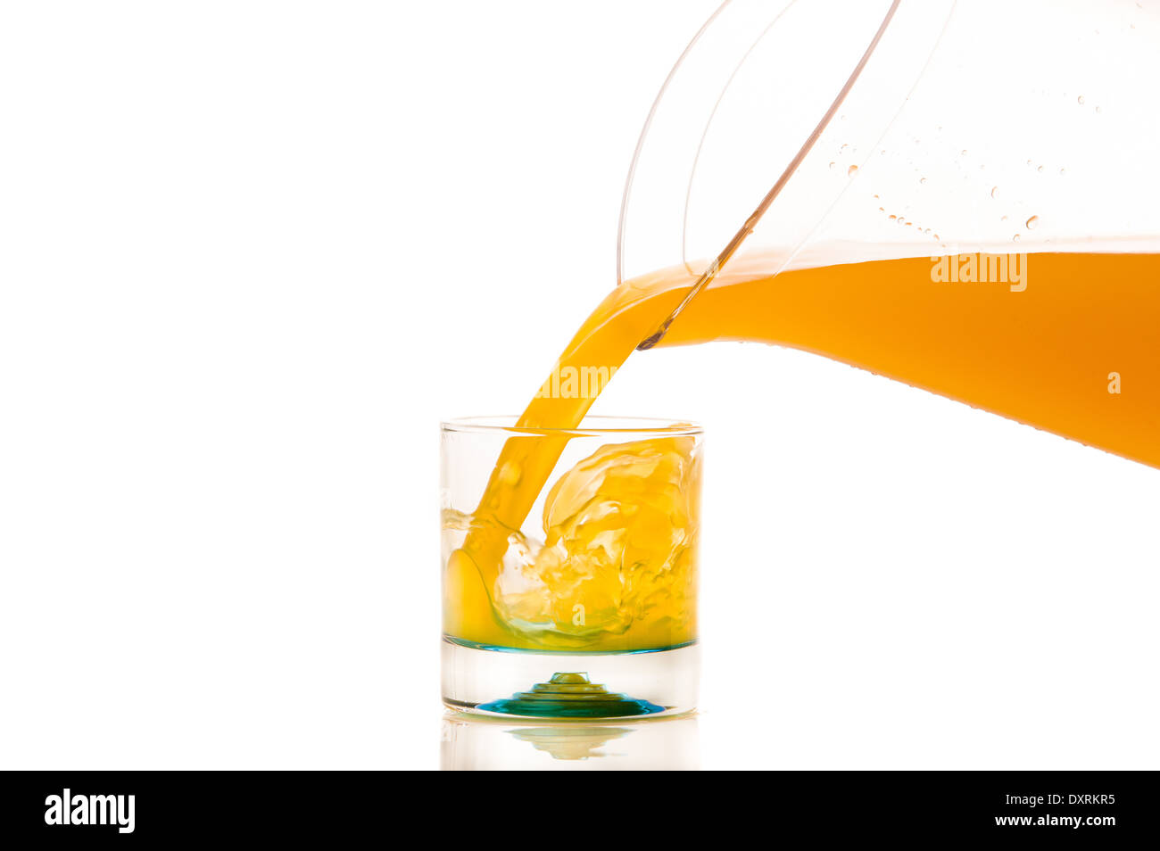 orange juice splash Stock Photo - Alamy