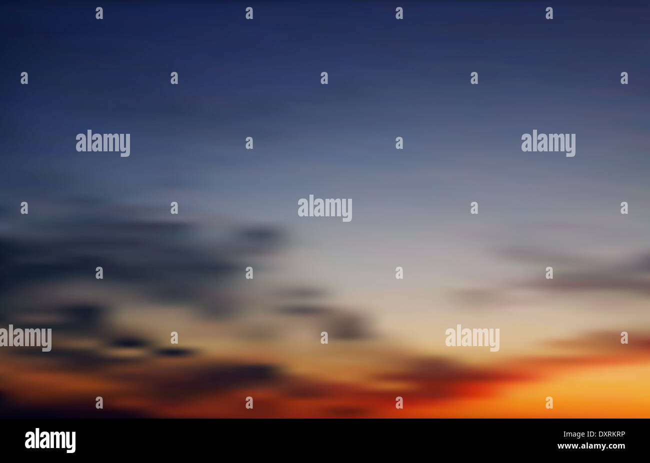 Abstract vector cloudy sky background. Gradient mesh Stock Photo - Alamy