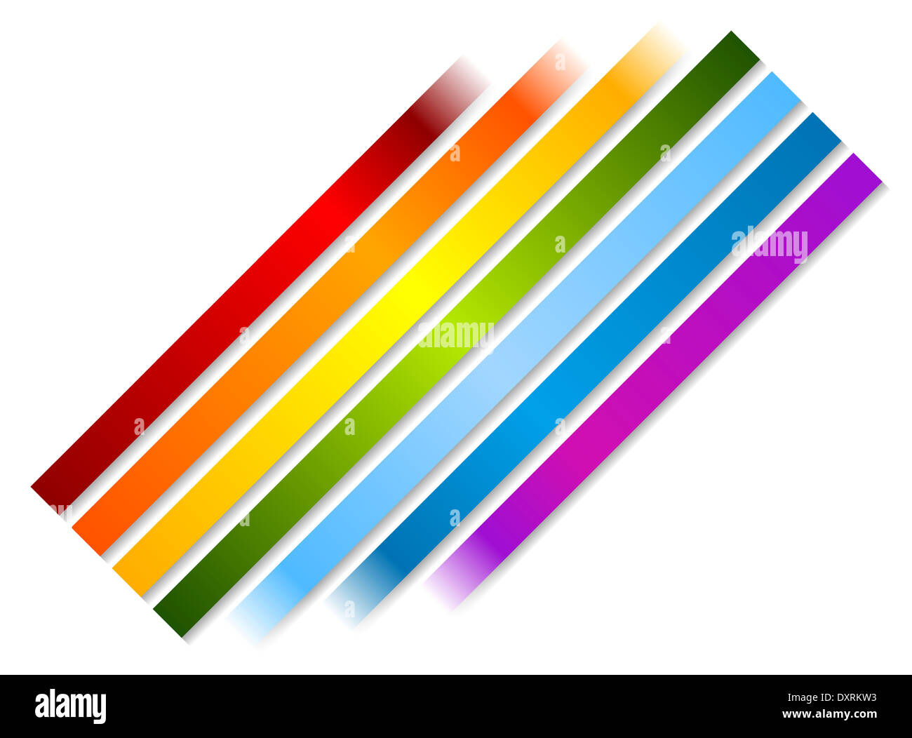 Abstract rainbow stripes vector background Stock Photo - Alamy