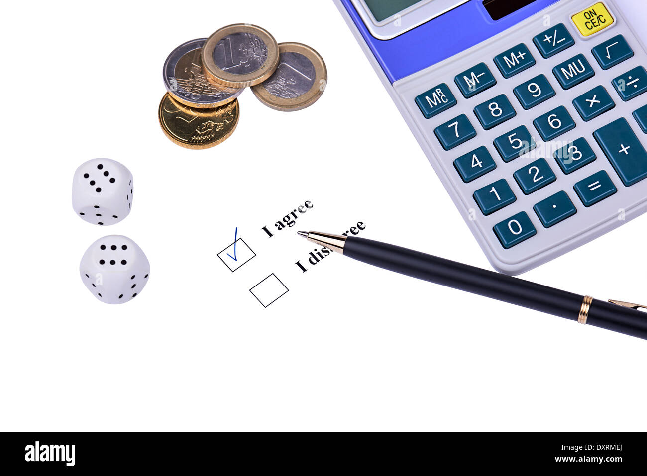 Financial Decision Making Stock Photo - Alamy