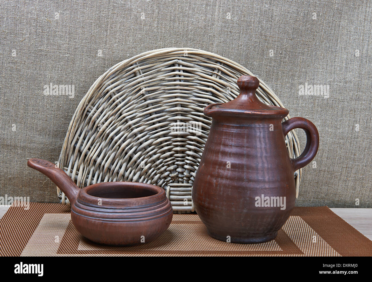 Pottery Still Life Stock Photo - Alamy