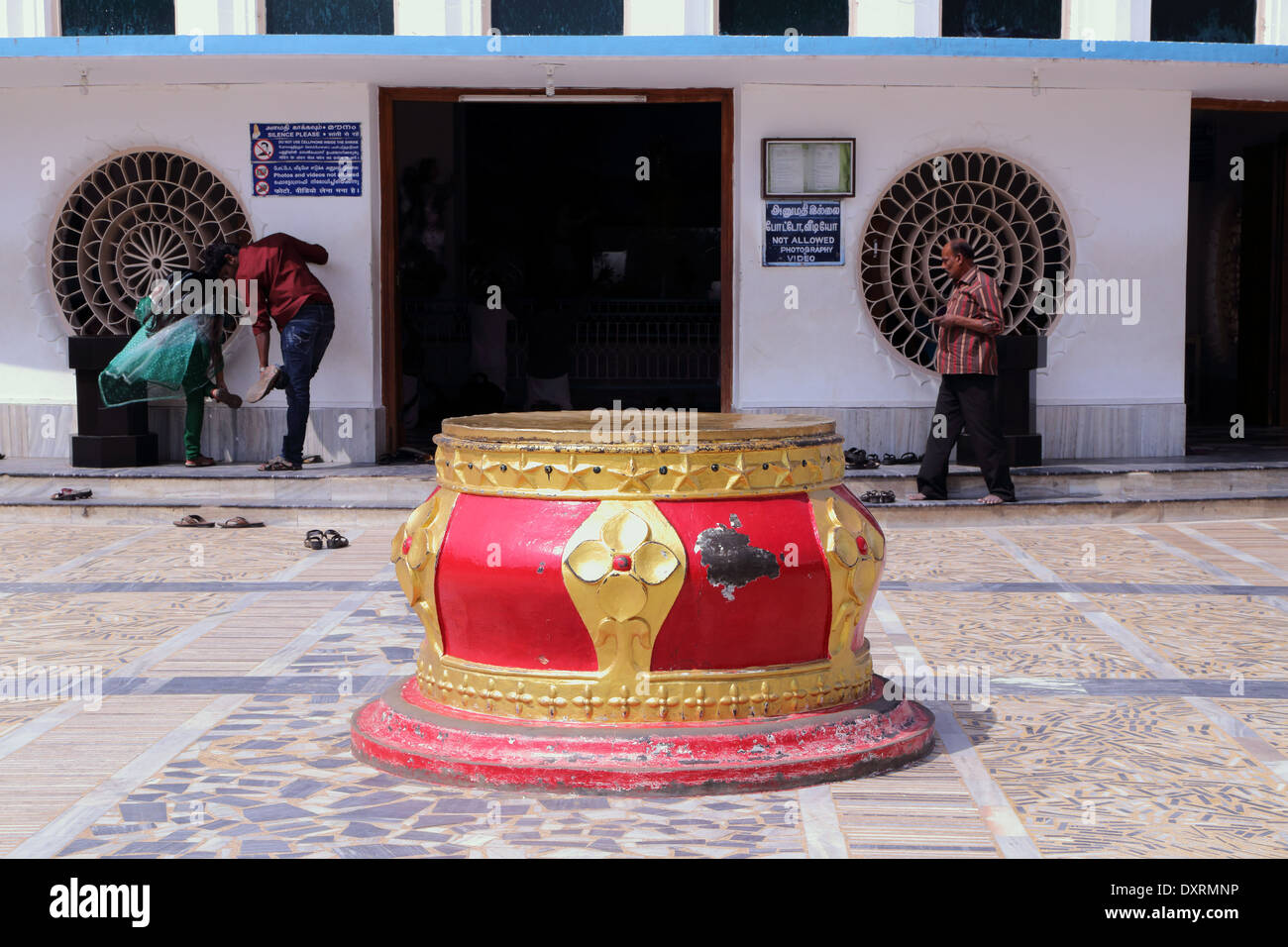 apparition site water tank at Vailankanni, India Stock Photo - Alamy