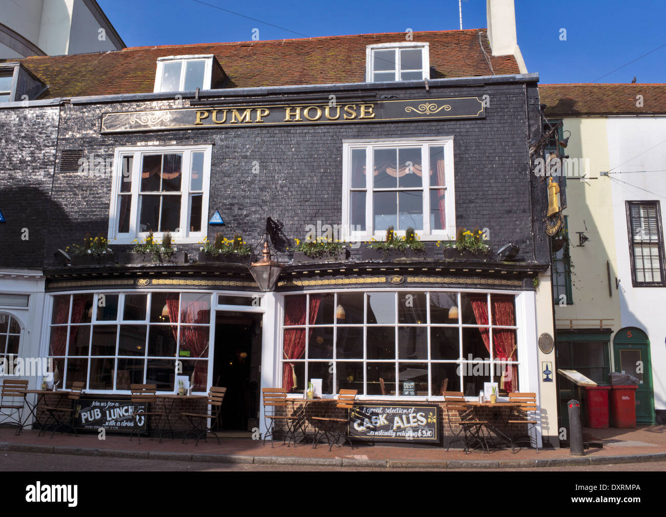 The Pump House public house, Market Street, Brighton Stock Photo - Alamy