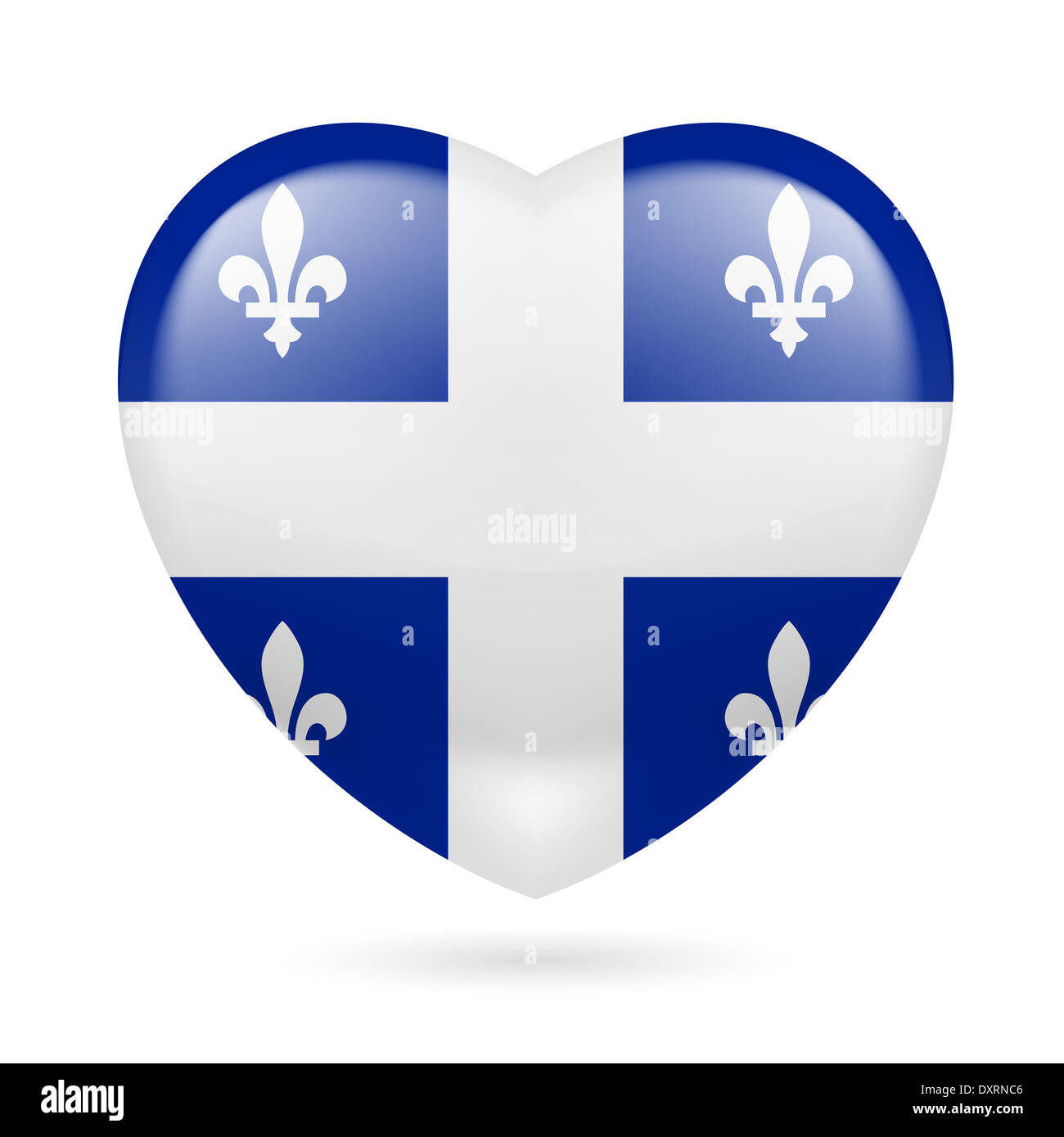 Province of quebec flag Cut Out Stock Images & Pictures - Alamy