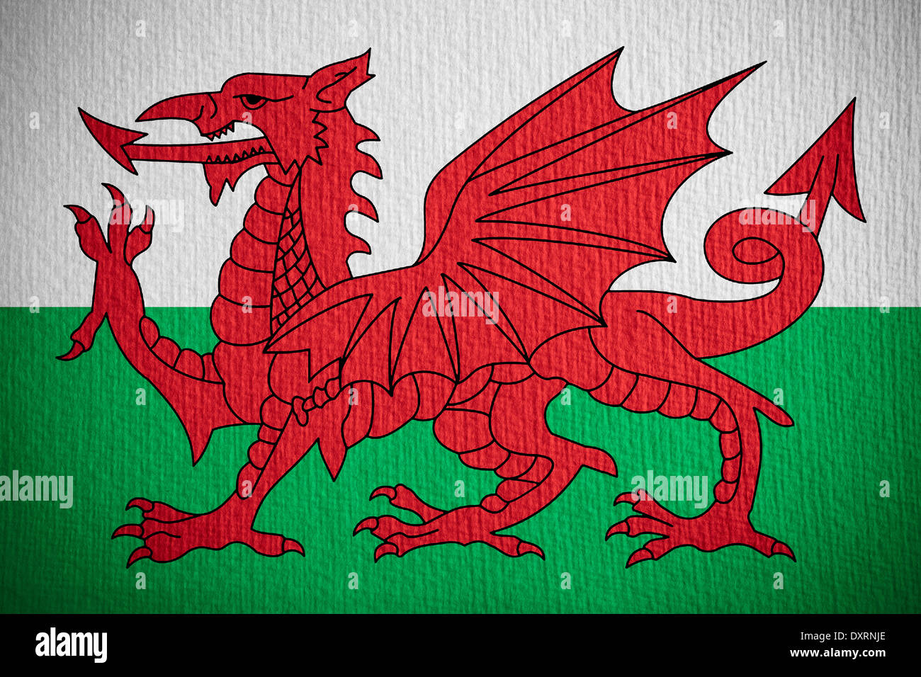 Welsh flag hi-res stock photography and images - Alamy