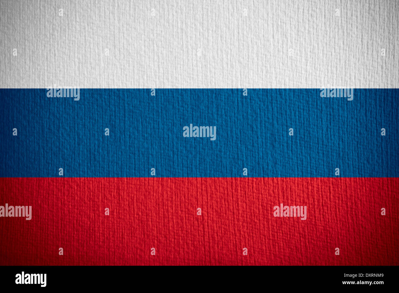 flag of Russia or Russian banner on paper background Stock Photo - Alamy
