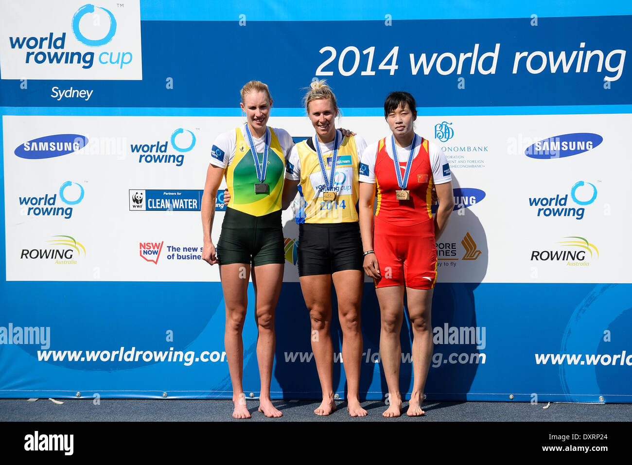 Penrith, Australia. 30th Mar, 2014. Winner Emma Twigg of New Zealand ...