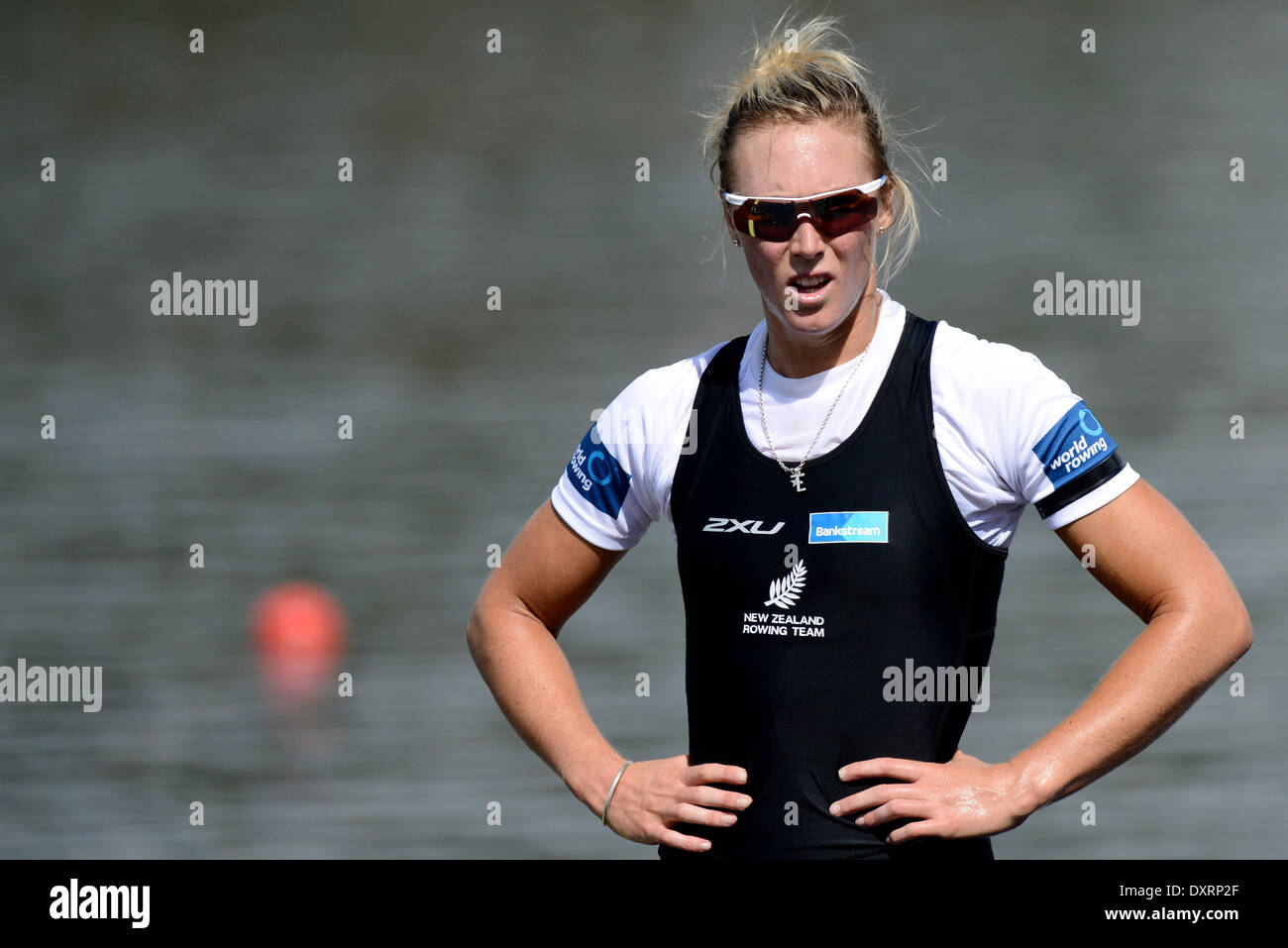 Penrith, Australia. 30th Mar, 2014. New Zealands Emma Twigg after ...