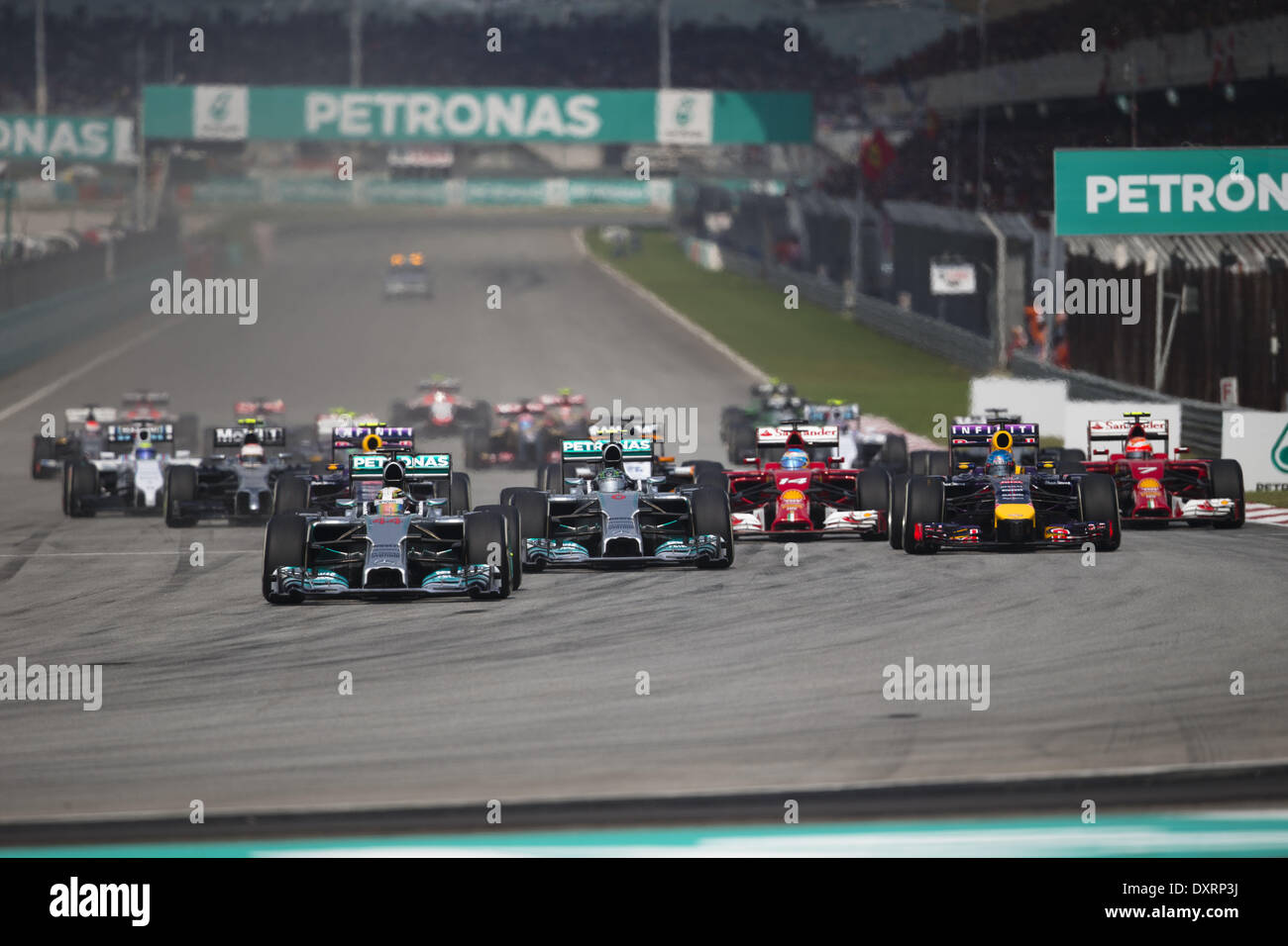Sepang, Malaysia. 30th Mar, 2014. LEWIS HAMILTON of Great Britain and ...