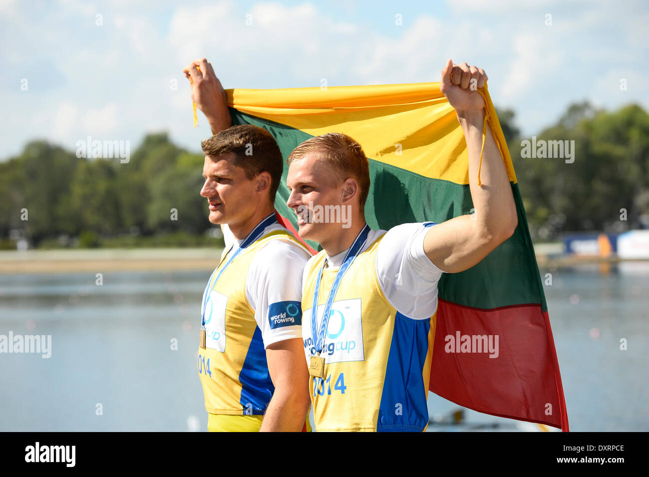 Penrith, Australia. 30th Mar, 2014. Mens Double Scull(World Cup) Final ...