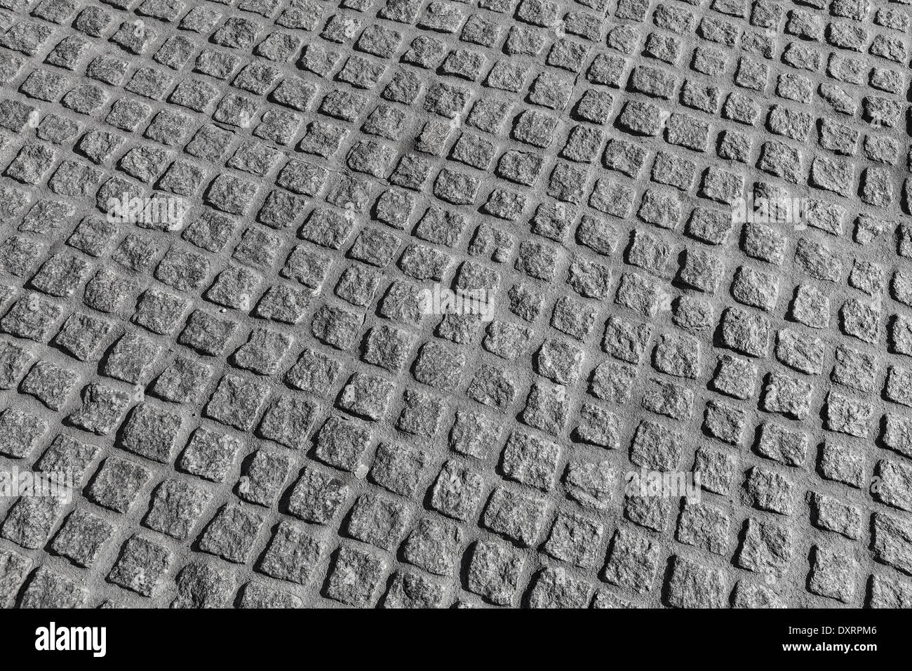 Background photo texture. Granite cobblestone road pavement pattern ...