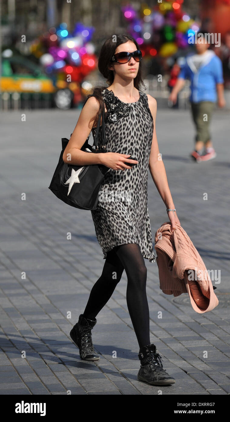 China beijing temperature rise hi-res stock photography and images - Alamy