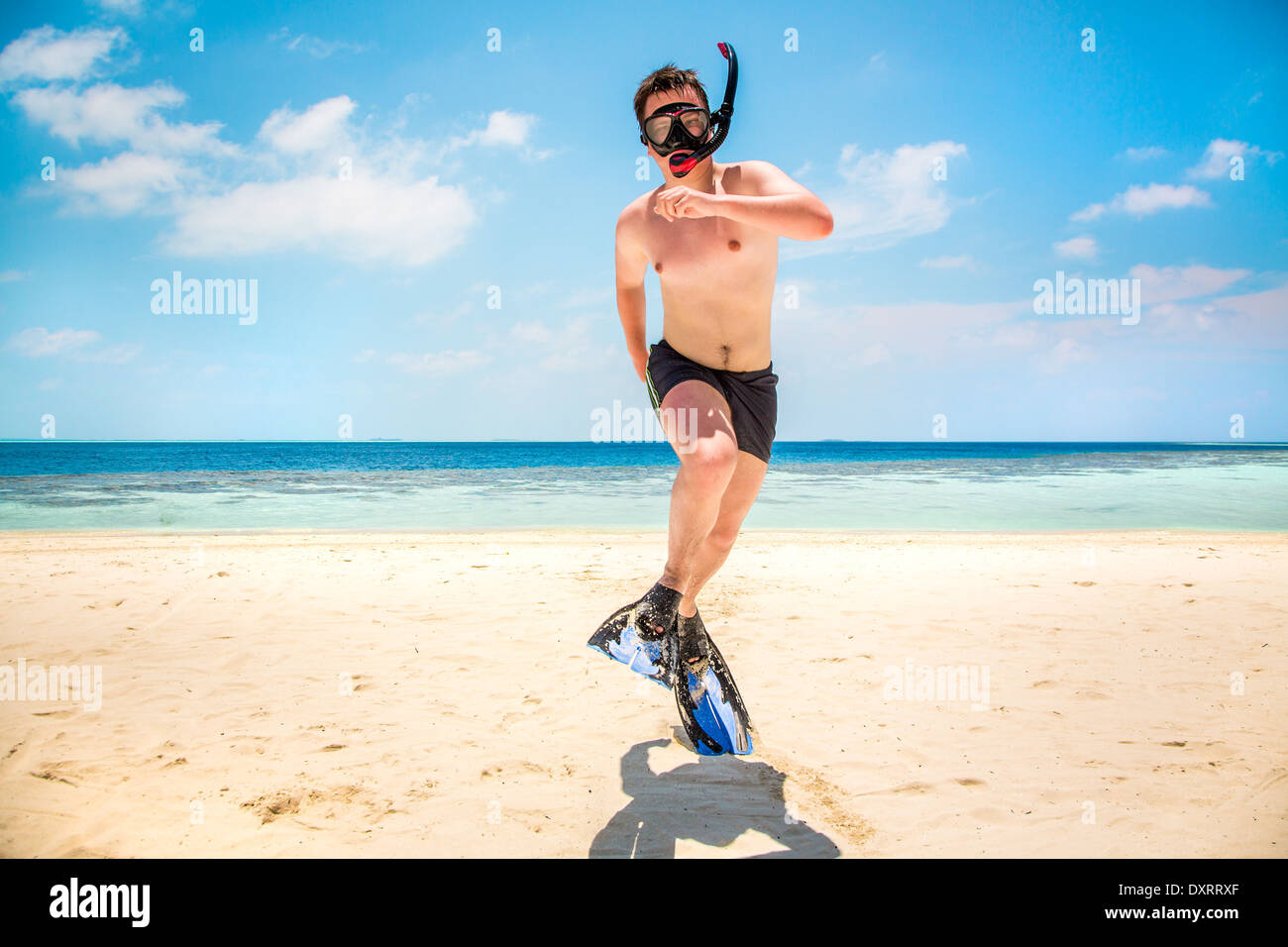 Flippers in the air hi-res stock photography and images - Alamy
