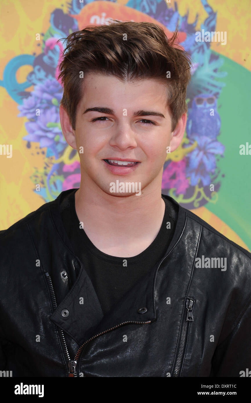 Los Angeles, CA, USA . 29th Mar, 2014. Actor Jack Griffo arrives on the ...