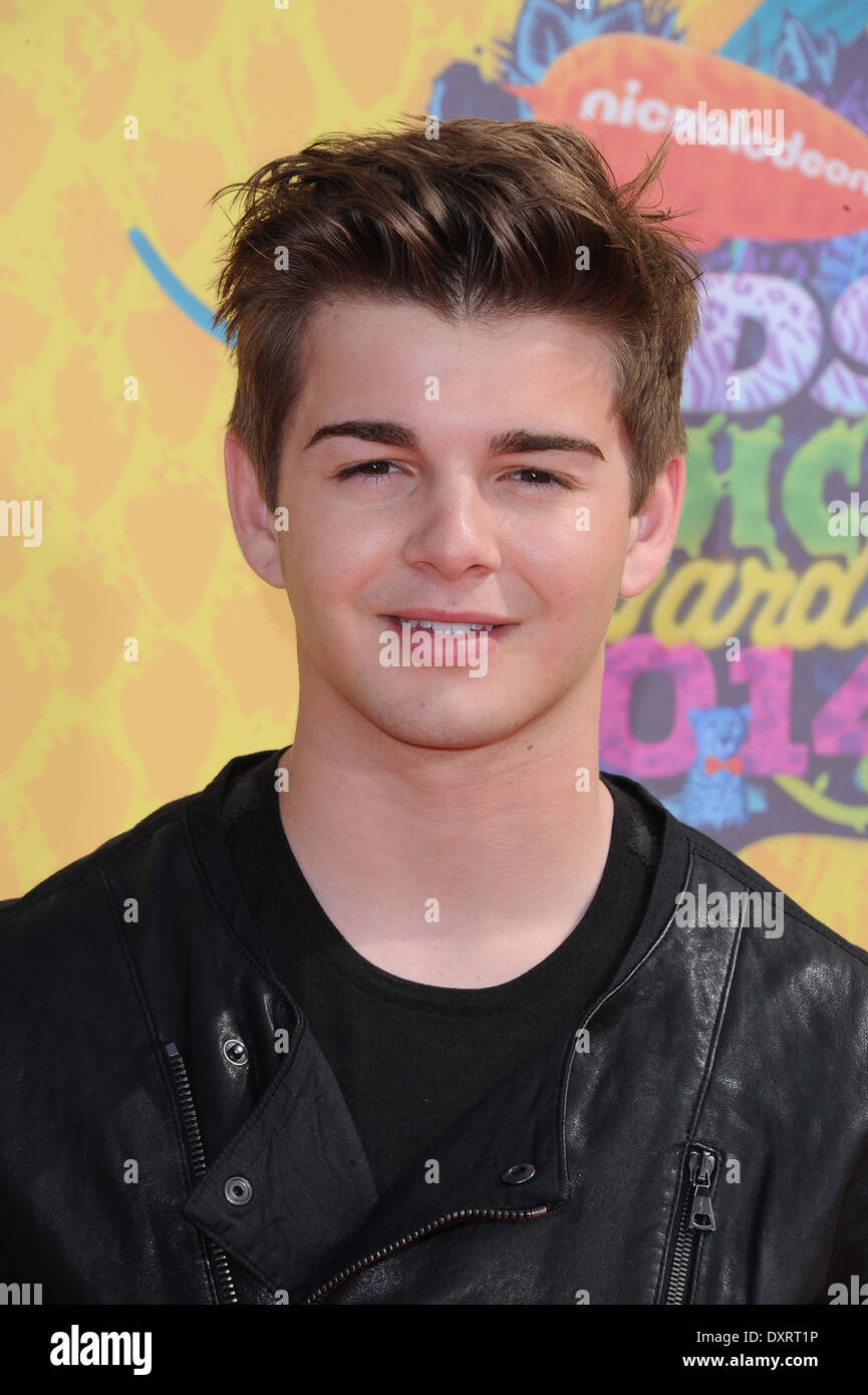 Los Angeles, CA, USA . 29th Mar, 2014. Actor Jack Griffo arrives on the ...