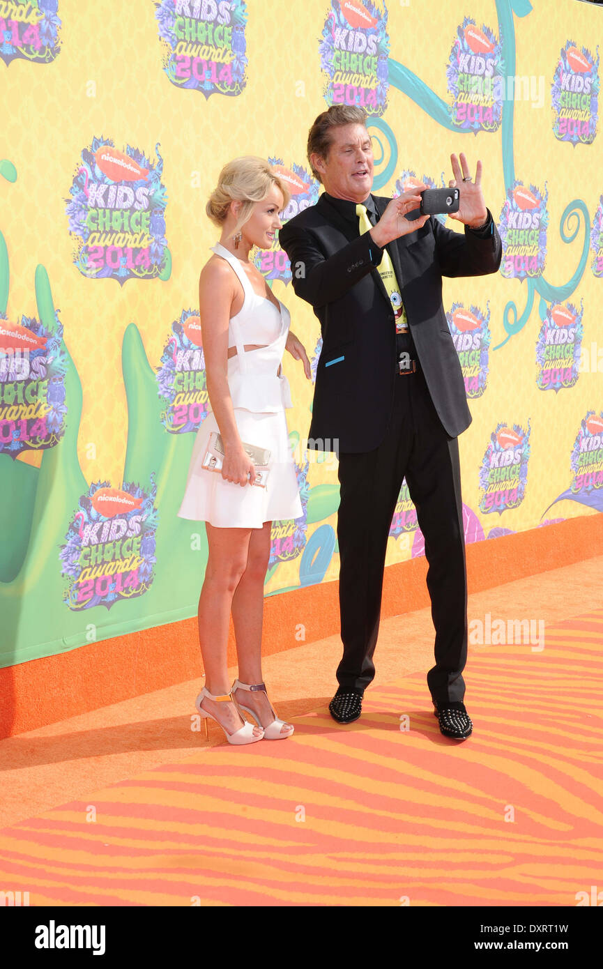 Los Angeles, CA, USA . 29th Mar, 2014. Actor David Hasselhoff and ...