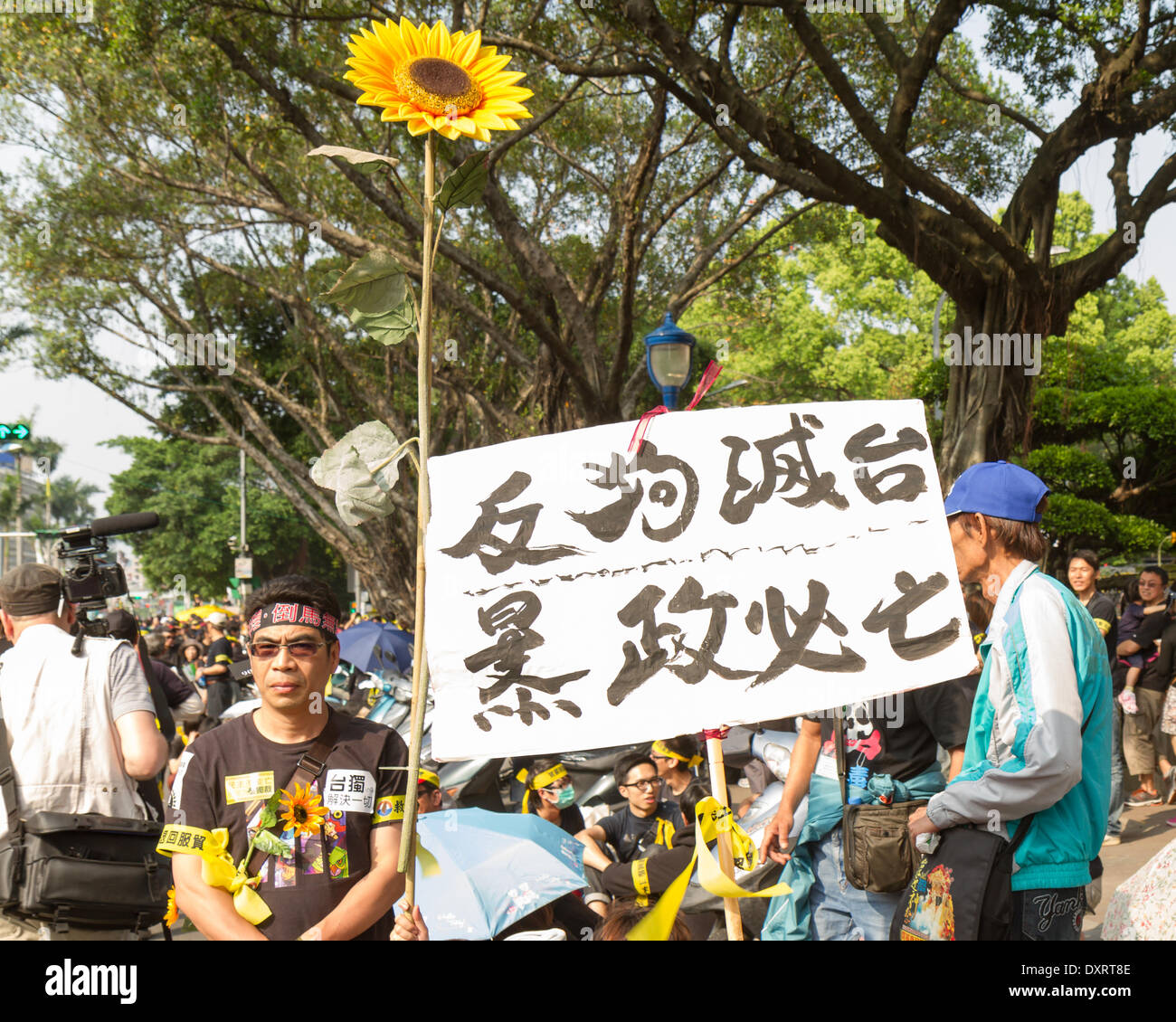 Sunflower movement taiwan hi-res stock photography and images - Alamy
