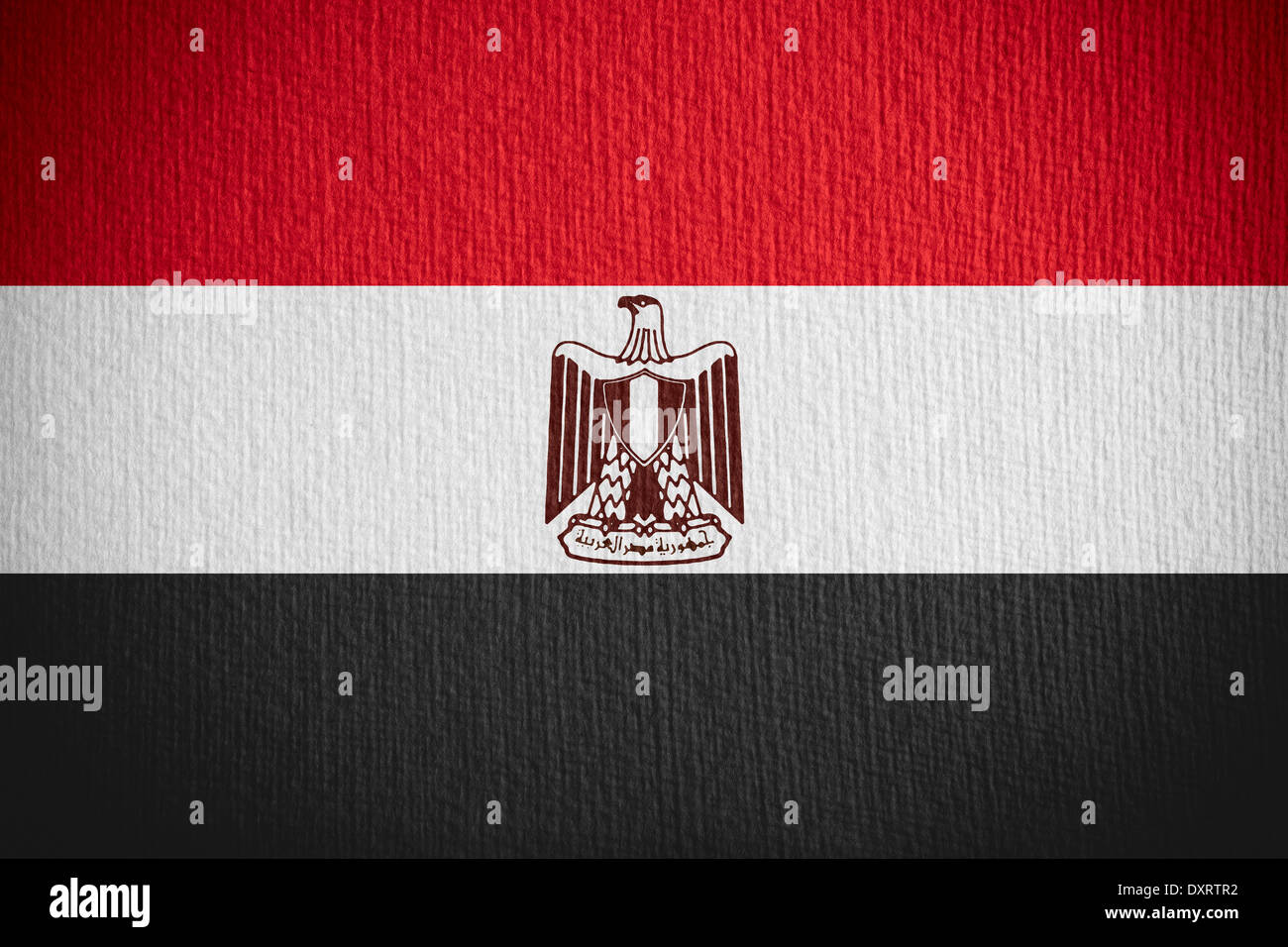 flag of Egypt or Egyptian banner on paper background Stock Photo - Alamy