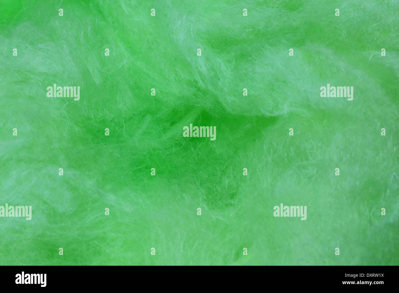 Green cotton candy background Stock Photo - Alamy