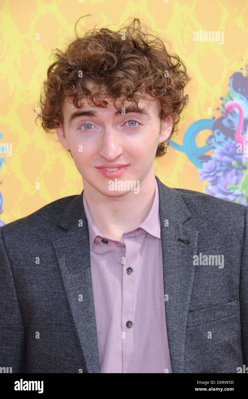 Actor Michael Eric Reid arrives on the orange carpet of Nickelodeon's ...