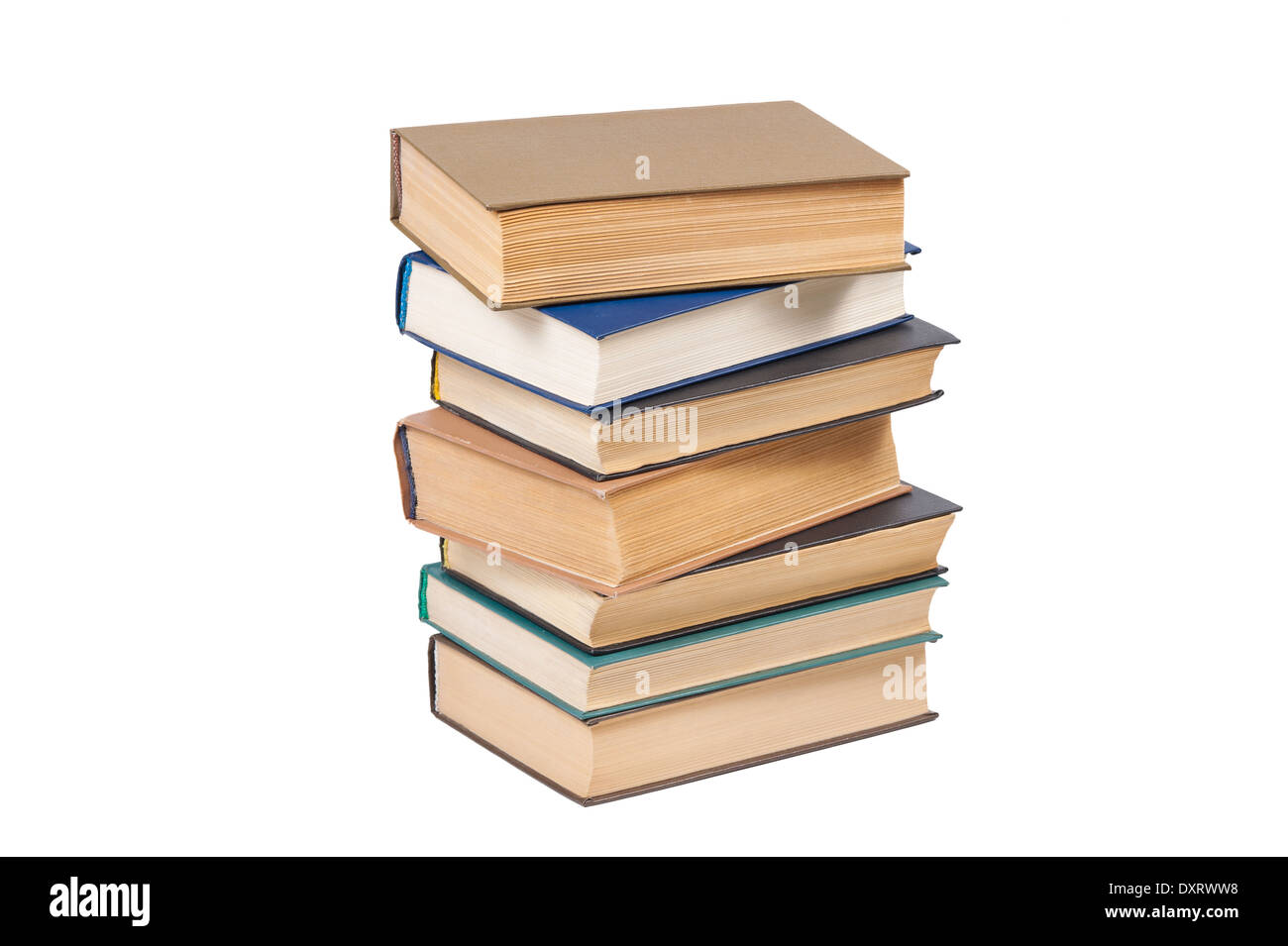 Stack of old books Stock Photo - Alamy