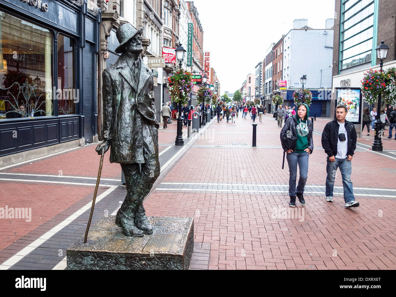 James joyce street hi-res stock photography and images - Alamy